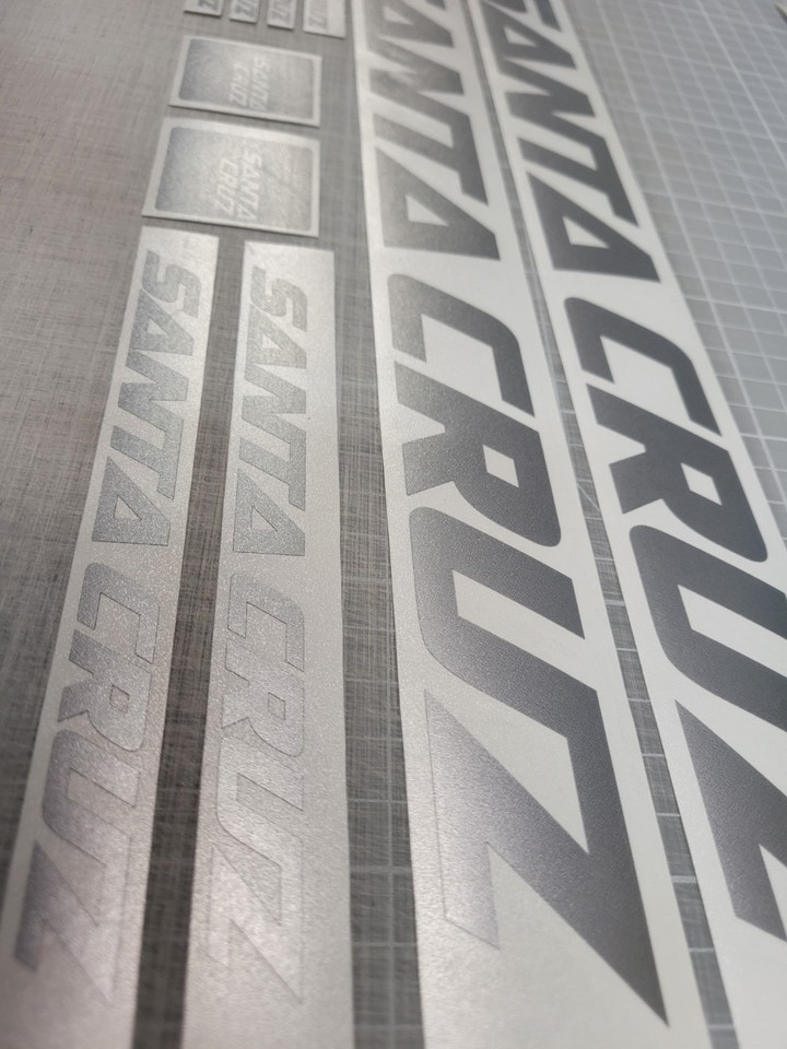 Custom Santa Cruz Decals Stickers. Bike Frame MTB Road Gravel. Lots of ...