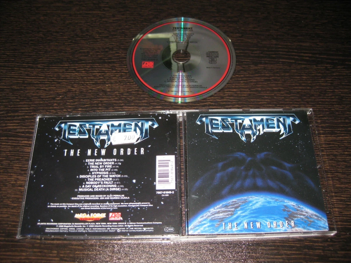 Testament The New Order Album Cover