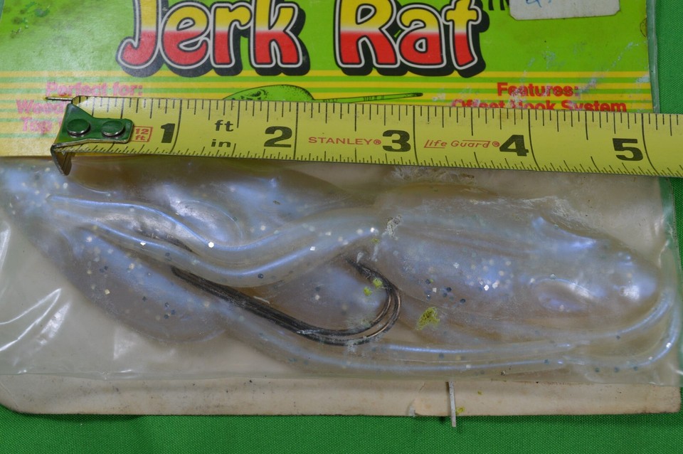 Mister Twister Jerk Rat,Rare Vtg Soft Plastic Fishing Lure,New,Old ...