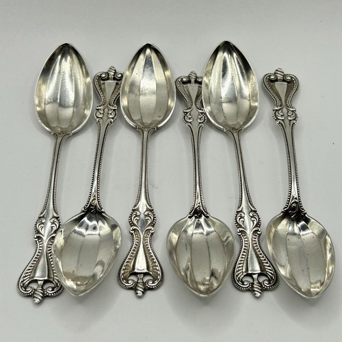 6 Antique Towle "Old Colonial" Sterling Silver Ribbed Spoons | eBay