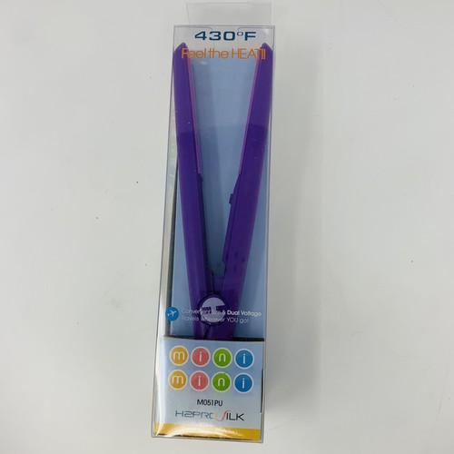 H2PRO Silk Diamond Nano Hi-Tech Classic Flat Iron 1" | eBay