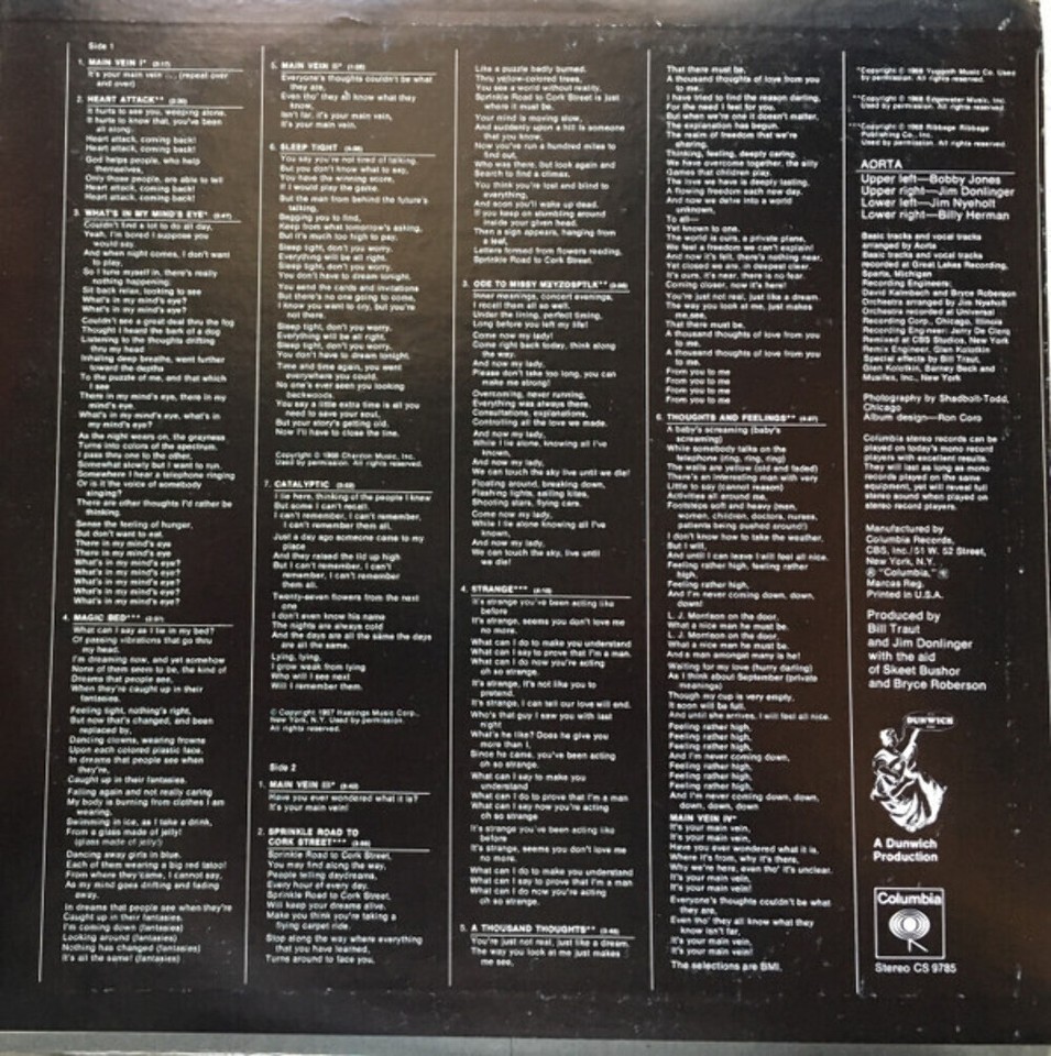 Aorta - Aorta (LP, Album, Ter) | eBay