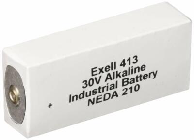 Exell Battery 413A Alkaline 30V Battery NEDA 210 20F20 BLR123 ER413 ...