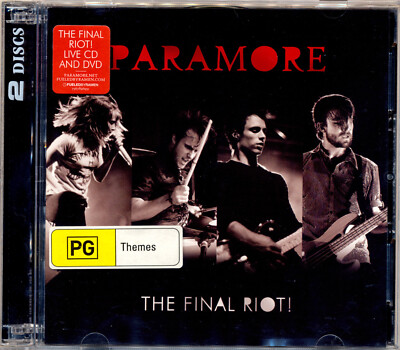PARAMORE The Final Riot Live CD/DVD | eBay