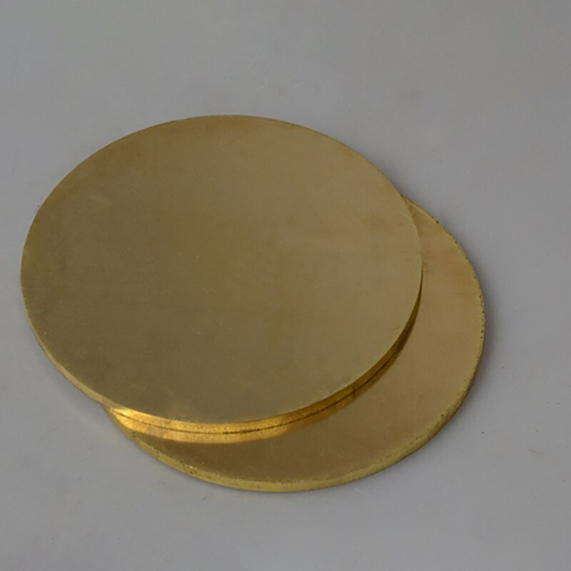 Brass Disc Round Plate Sheet Diameter 50/100/150/200mm Copper Alloy ...