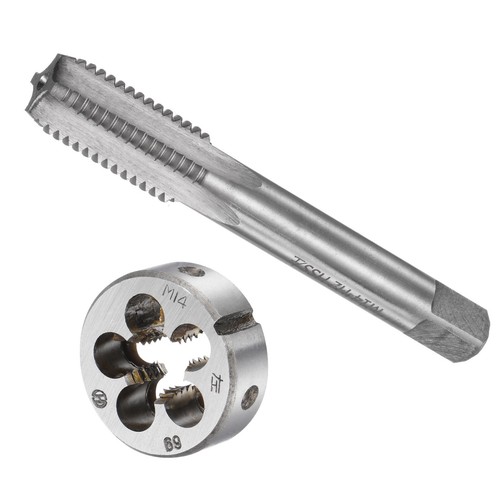 Tap and Die Set, M14 x 2 Thread, Left Hand Metric High-speed Steel ...