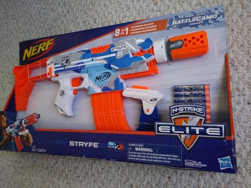 Nerf N-Strike Elite Stryfe BattleCamo Motorized Blaster Battle Camo ...