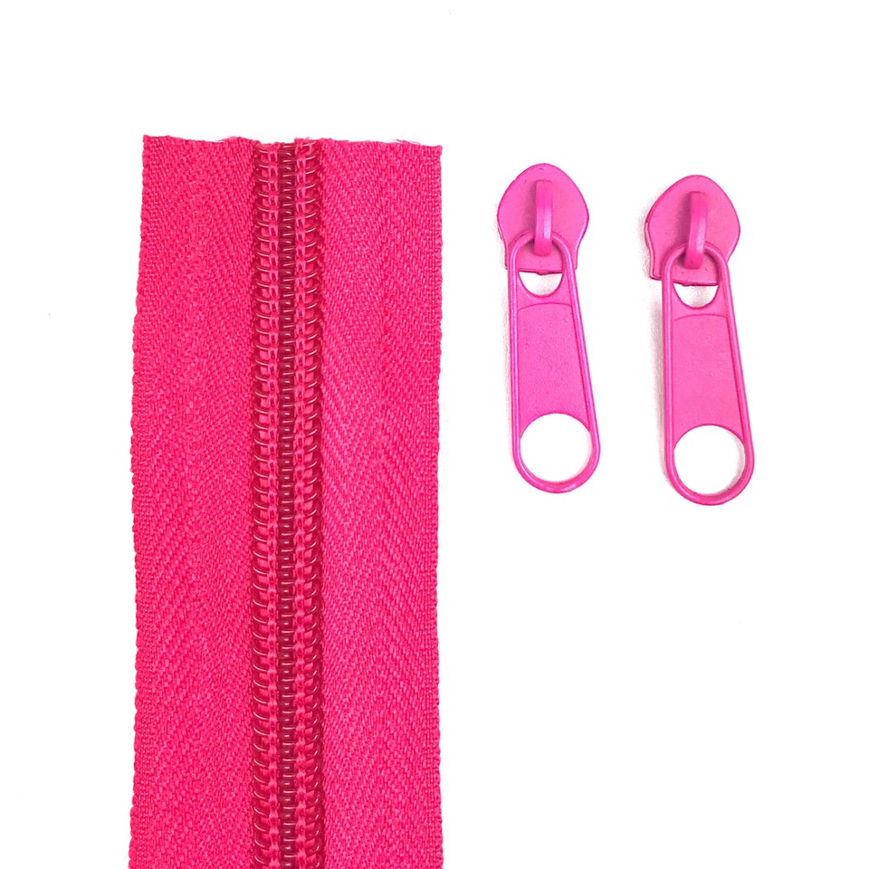Continuous Zip Roll Multiple Colours Long Chain Zippers in Size 5 | eBay UK