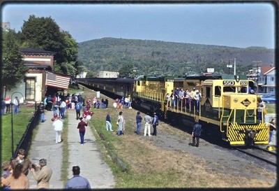 Reading GP30 5513 C630 5308 Tamaqua PA Special Train 1988 Orig ...