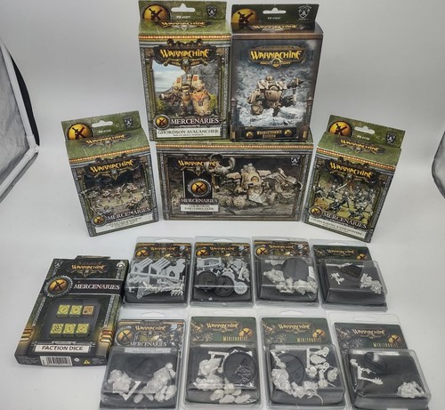 Warmachine, Mercenaries MEGA Army Bundle, resin and metal minis ...