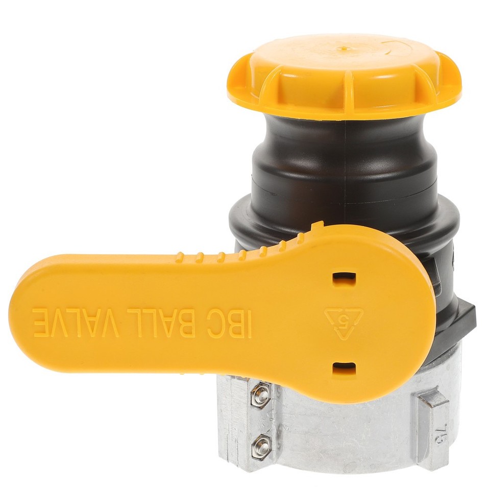 Ibc Tank Valve Pvc Adapter Ball Chemical Tote Double Outlet Fitting ...