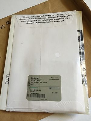 GOULD 043509325, MODICON SW-WVDD-INT WINDOWS NT OS DEV DRIVER INTEL ...