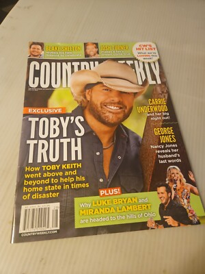 2013 July 15, Country Weekly Magazine, "Toby Keith & The Truth" | eBay