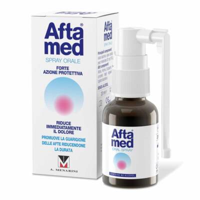 Aftamed Spray Orale Afte e Stomatiti Dispositivo Medico, 20ml | eBay