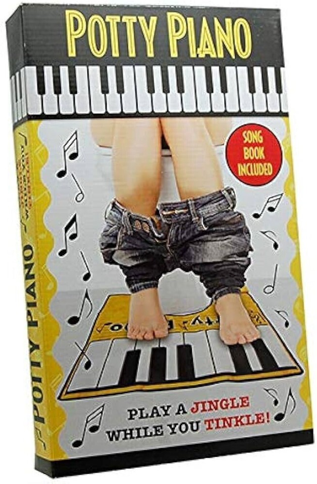 POTTY PIANO - Hilarious Bathroom Toilet Funny GaG Gift - With Music ...