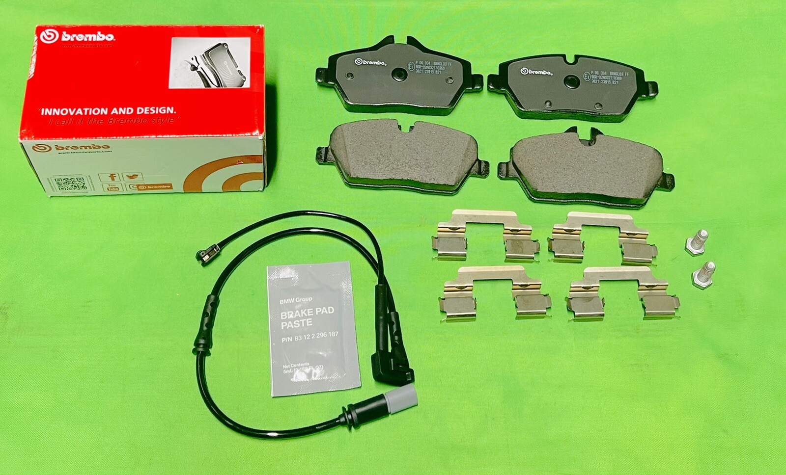 Brembo Front Brake Pads For 2014-2021 Mini Cooper F54 F55 F56 F57 | eBay