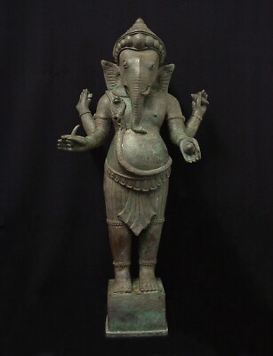 RARE SOUTHEAST ASIA BRONZE MULTI-ARM HINDU DEITY 'GANESHA'. KHMER ...