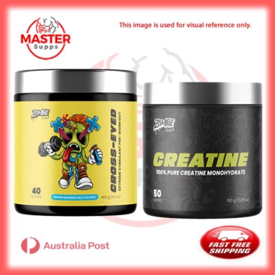 Zombie Labs Cross Eyed Extreme Stimulant Pre-workout + Creatine 50 ...