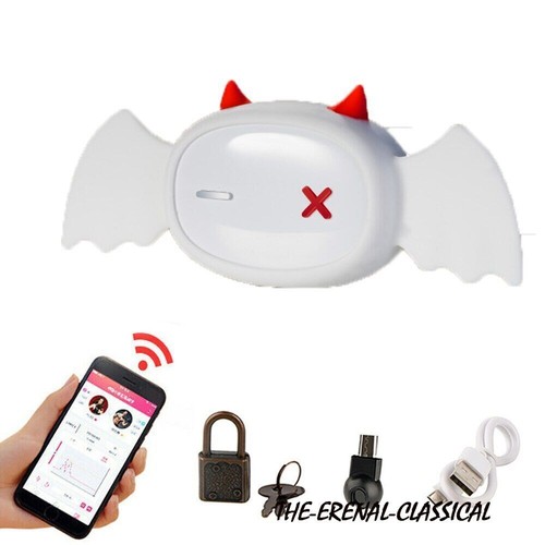 Qiui Little Devil App Electric Remote Control Restraint Shock Collar ...