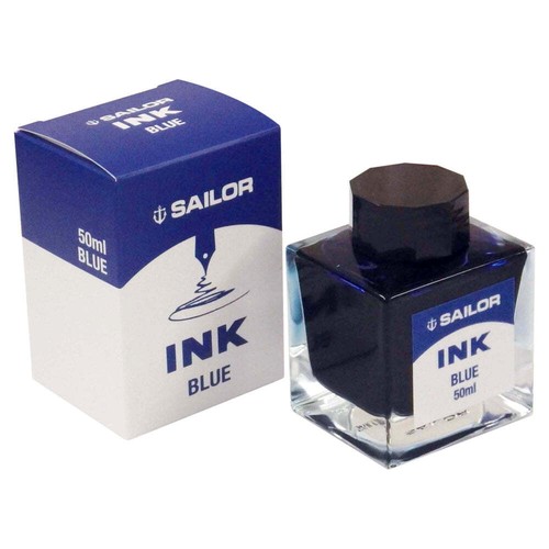 Sailor Standard Ink Bottle - 50ml Blue | eBay Australia