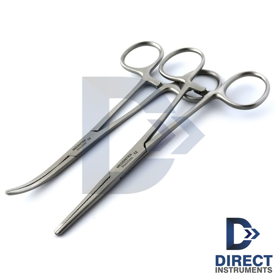 Rochester Pean Hemostat Forceps Straight Curved 14cm Surgical Artery ...