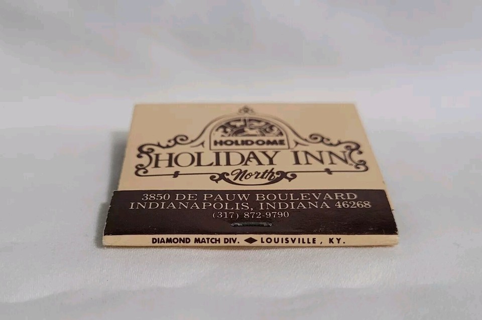 Vintage Matchbook Holidome Holiday Inn Indianapolis Indiana Advertising ...