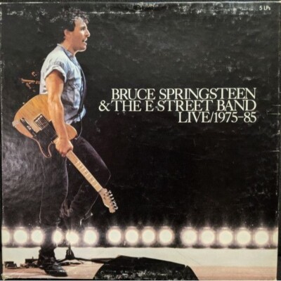 Live/1975-85 by Bruce Springsteen and The E Street Band - 5 LP Set NEW ...