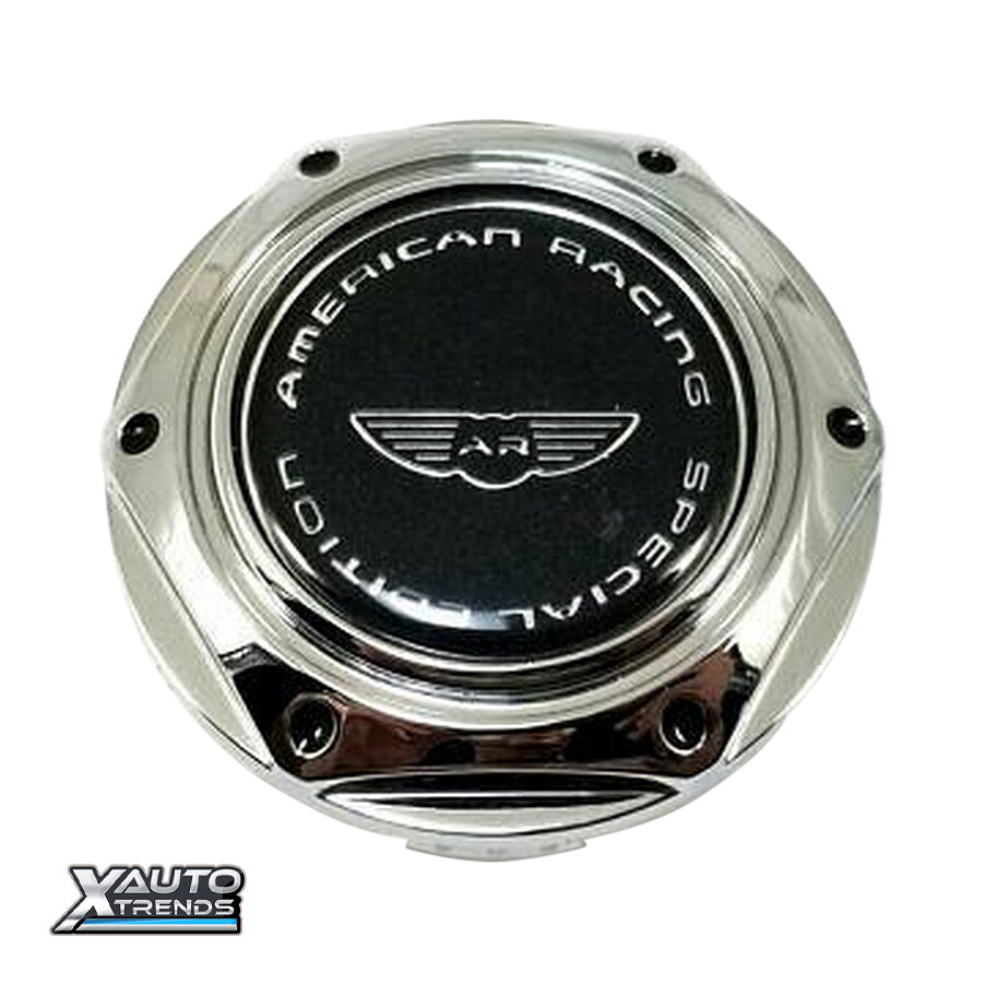 American Racing Wheel Center Cap Chrome "AR" Logo 1258100011 | eBay