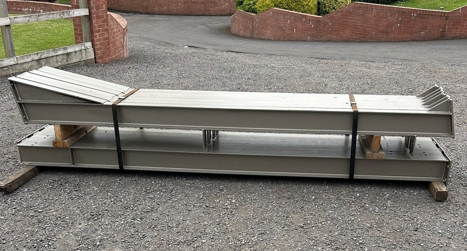 New 30x20x10 Rsj Steel building Shed frame Garage Workshop (no Vat ...