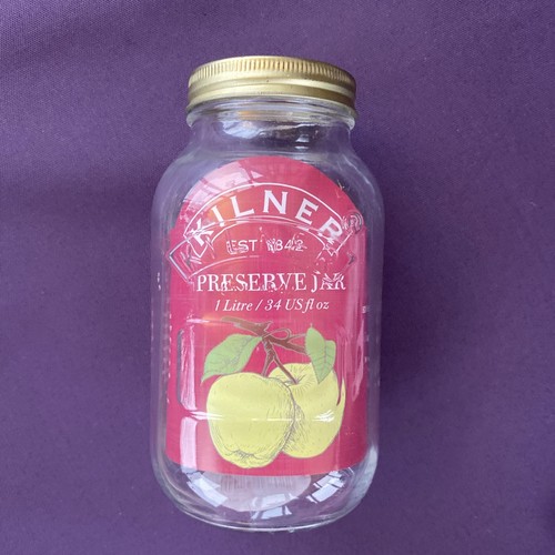 Kilner 1 Litre Preserving Jam Jar Kitchen Spices Preserves Chutneys | eBay