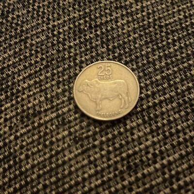 World Coins - Botswana 25 Thebe 1984 Coin | eBay