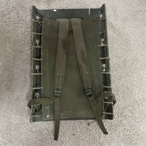 WWII 1944 US Army USMC American Seating Co Packboard Radio Pack Board ...