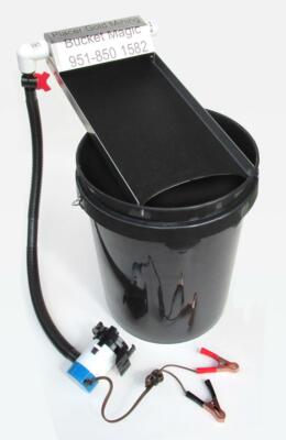 Black Magic Mini Bucket Kit for Fine Gold Recovery - Miller Table ...