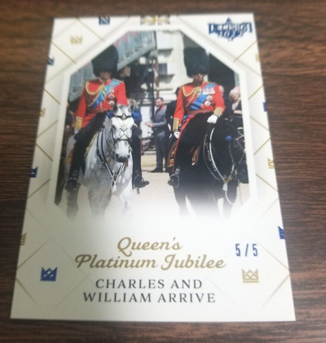 QUEEN'S PLATINUM JUBILEE 2020 DECISION POLITICAL CARD #QP-14 SP #5/5 | eBay