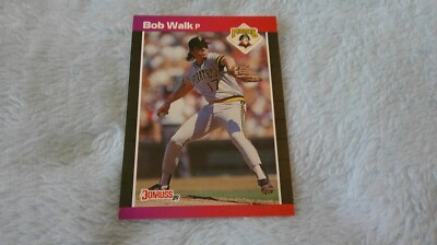 Bob Walk, Pitcher, Pittsburgh Pirates, 1989 Donruss #172 | eBay