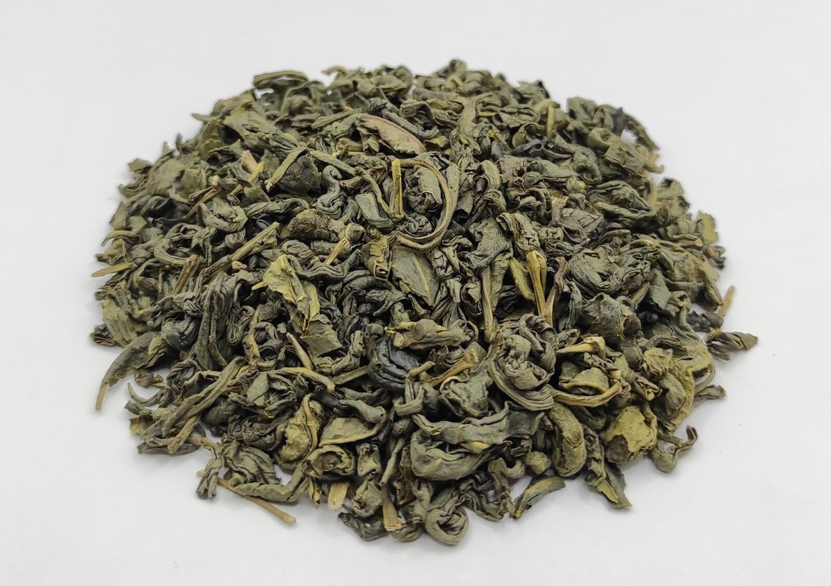 Dried Green Tea Leaves