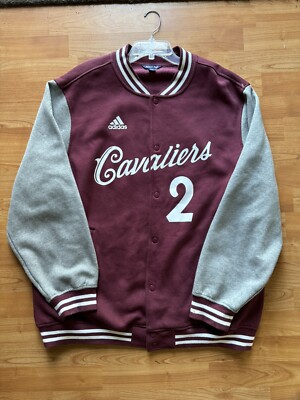VTG Adidas Kyrie Irving #2 Cleveland Cavaliers varsity jacket Size 3XL ...