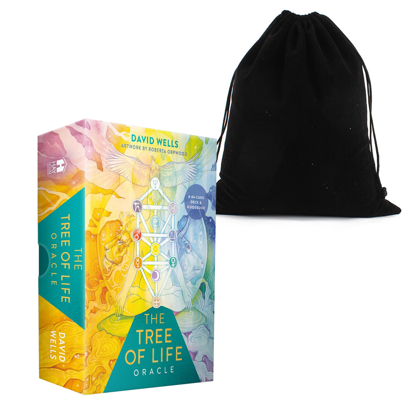 THE TREE OF LIFE ORACLE CARDS DECK & GUIDEBOOK HAY HOUSE DAVID WELLS ...