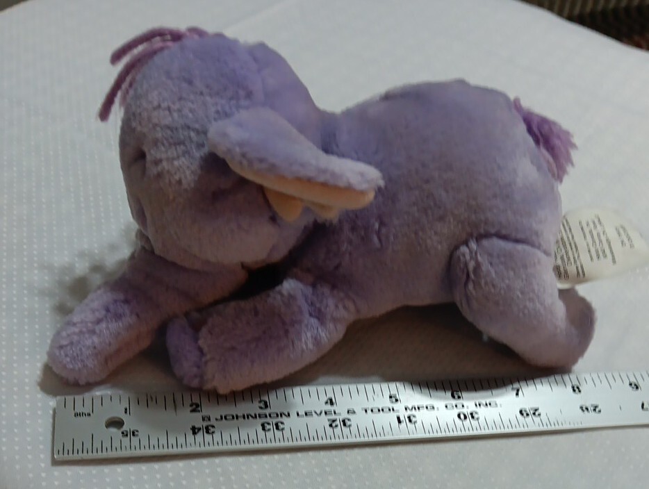 Mini Heffalump Lumpy Elephant Disney 8 in Long | eBay
