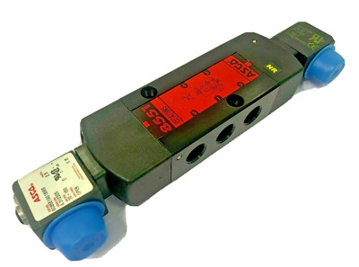 ASCO SC8551A018MS 5/2-Way 1/4" Dual Sol. Pneumatic Directional Valve ...