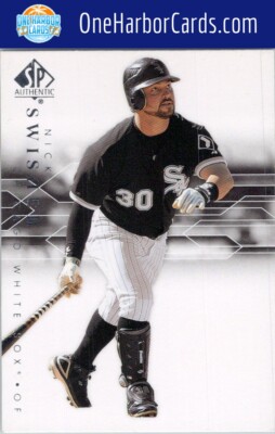 2008 SP Authentic Chicago White Sox Baseball Card #61 Nick Swisher | eBay