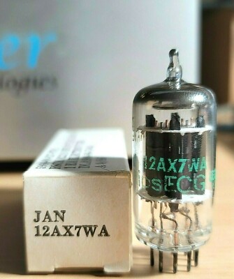 12AX7 WA PHILIPS ECG VINTAGE VACUUM TUBE NOS NIB (1985) *eTRACER* | eBay