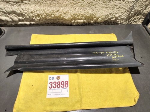 Cadillac DeVille 1977-1979 RH Rear Outer Bumper Filler Aftermarket ABS ...