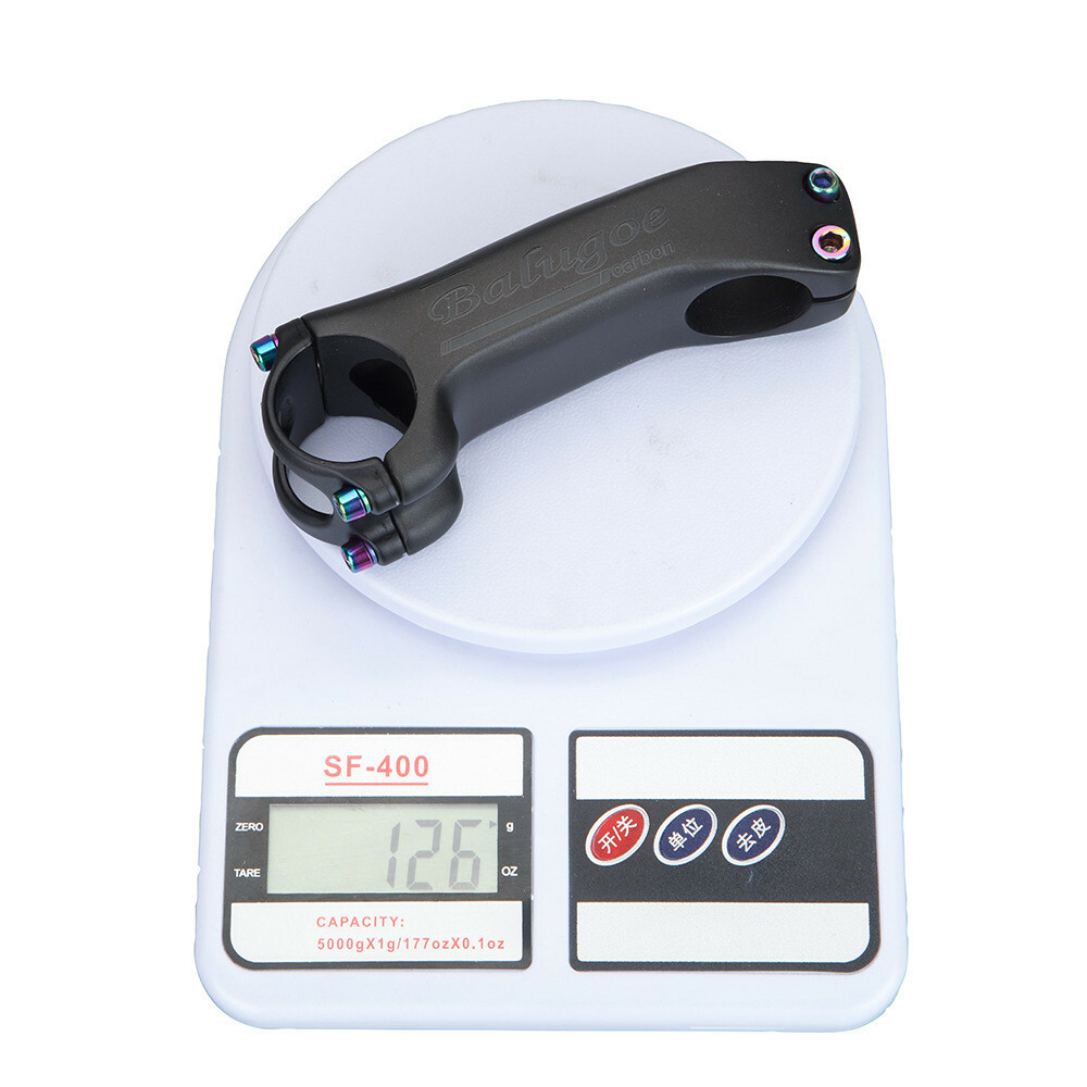 Carbon Fiber Bicycle Stem BALUGOE - 28.6mm To 31.8mm Clamp, 6° Or 17 ...