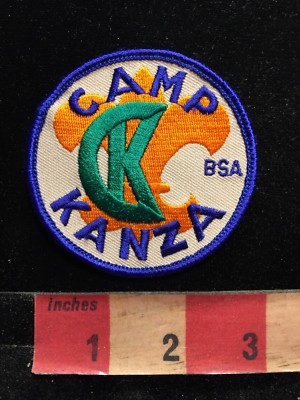 BSA Boy Scouts CAMP KANZA Patch 87N4 | eBay