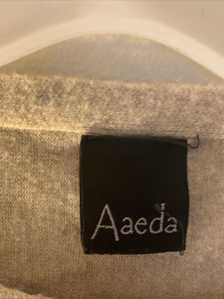 Aaeda Floral Knit Sweater Women’s Size Medium | eBay