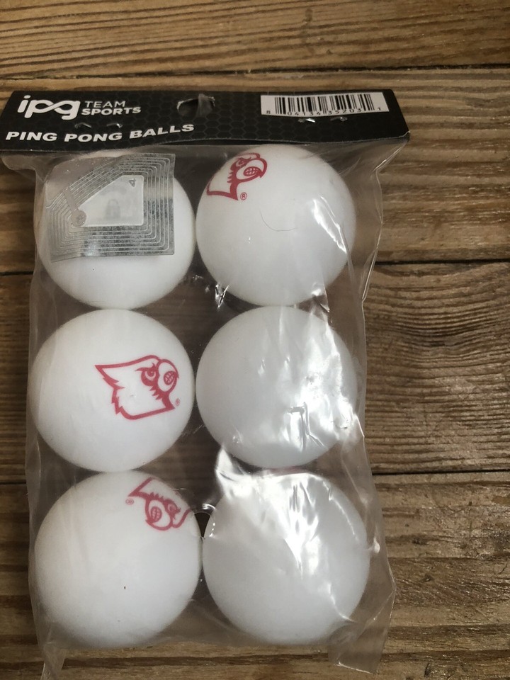 Ipg Team Sport Ping Ping Balls. University Of Louisville | eBay