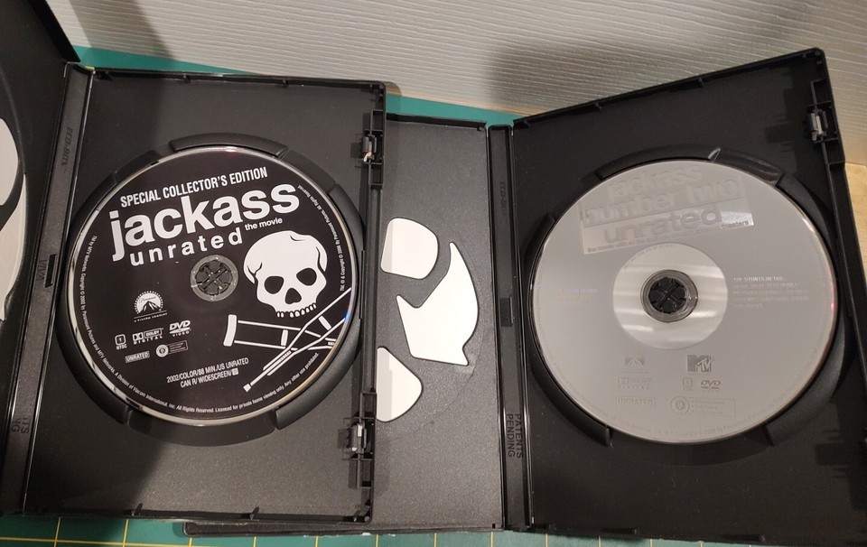 Jackass The Movie Unrated Special Collector's Edition & Number Two ...