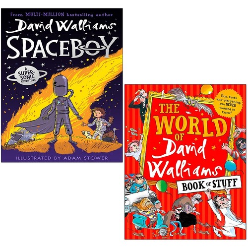 David Walliams 2 Books Set [SPACEBOY, World of David Walliams Book of ...