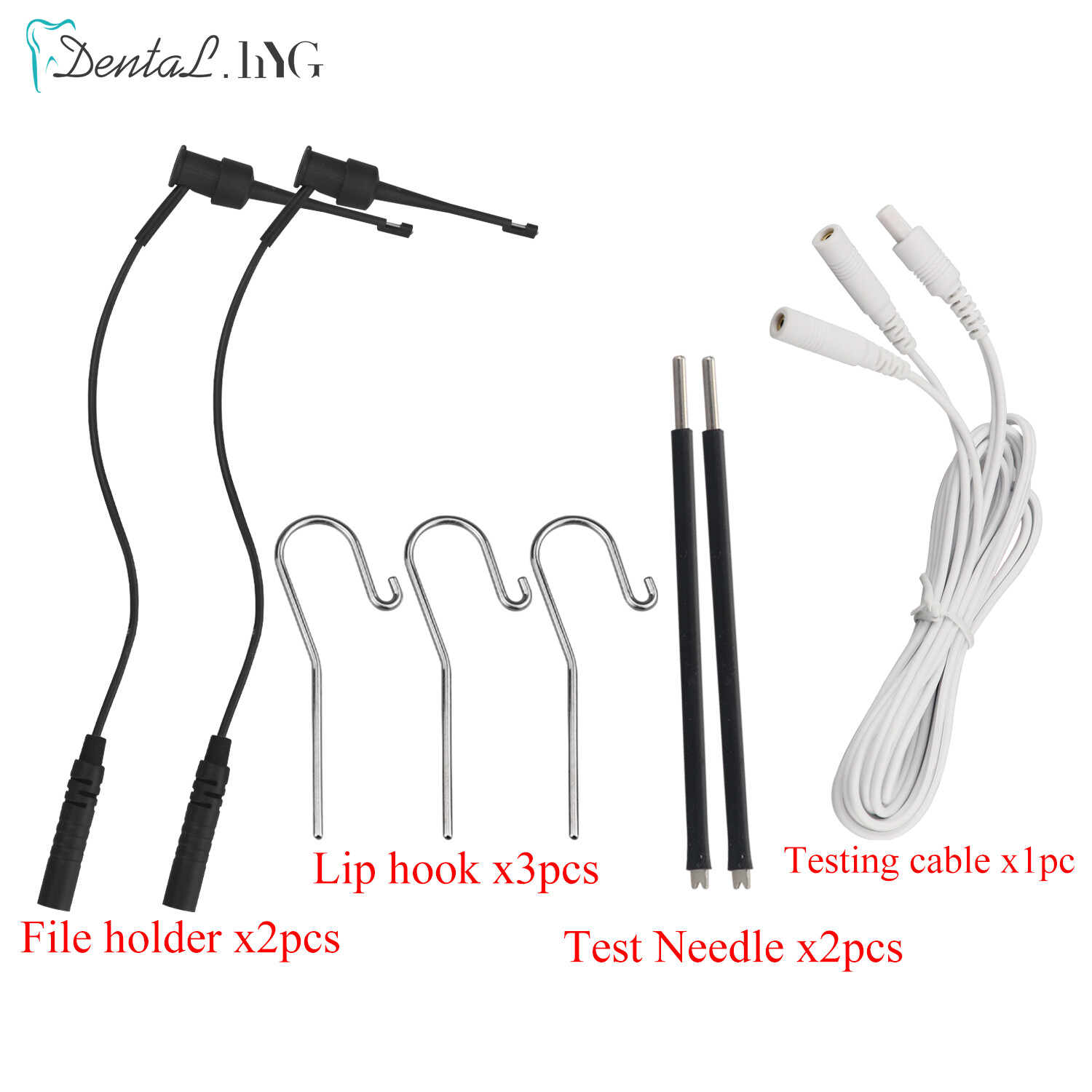 Endodontic Apex Locator Measuring Wire Probe Cord File Holders Hooks ...